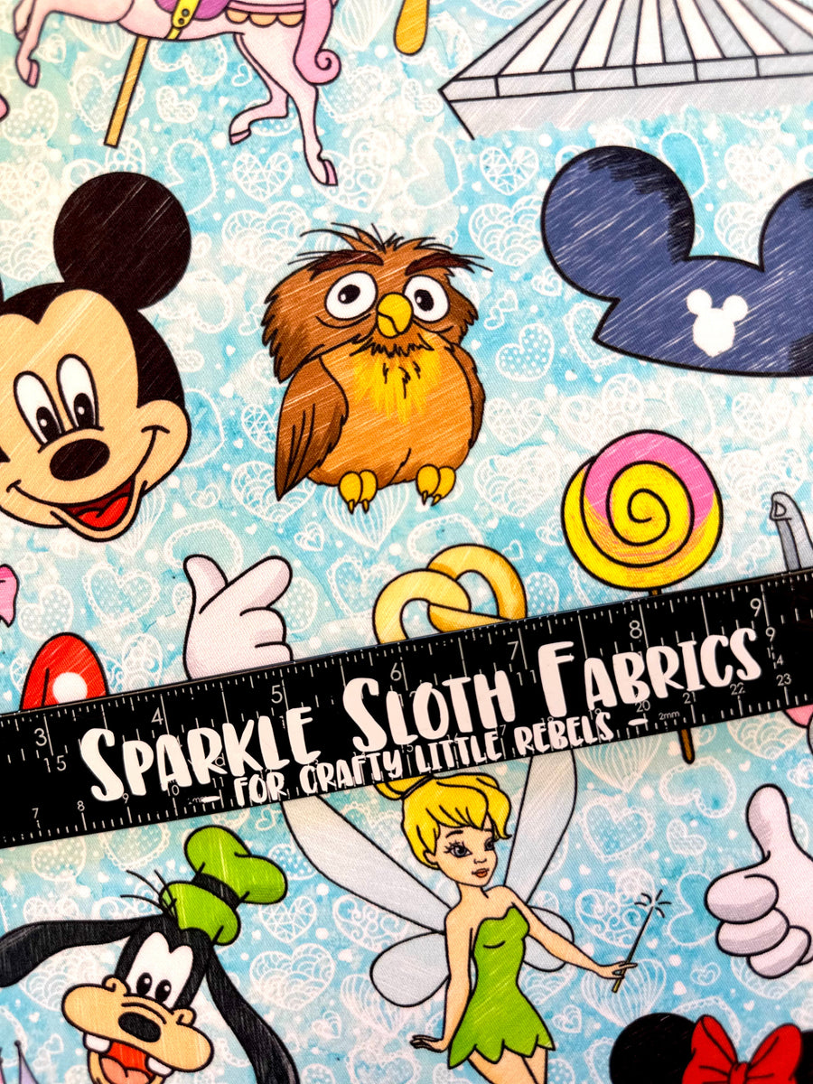 Magic - Blue Doodles – Sparkle Sloth