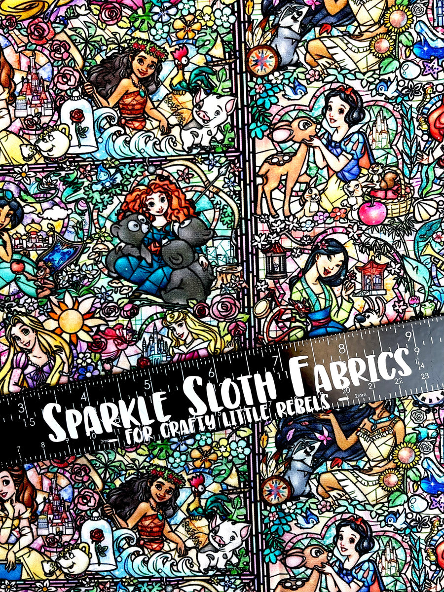 Princesses - Stained Glass – Sparkle Sloth