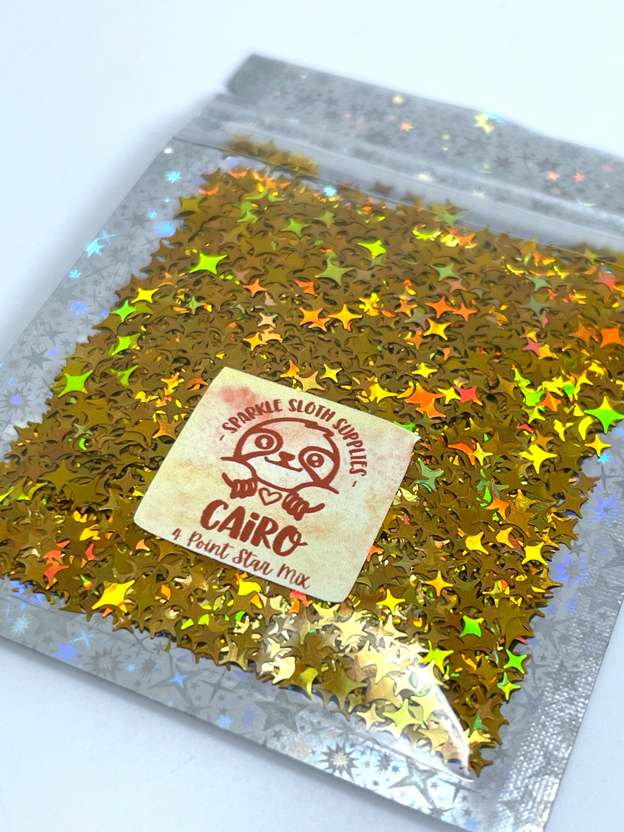 Cairo 4 Point Stars – Sparkle Sloth