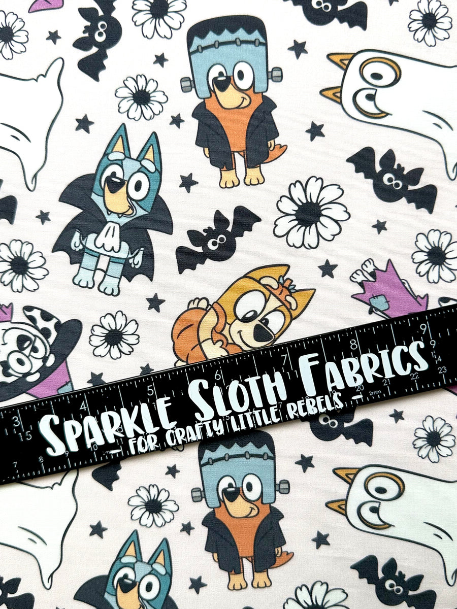 Halloween - Blue & Bingo – Sparkle Sloth