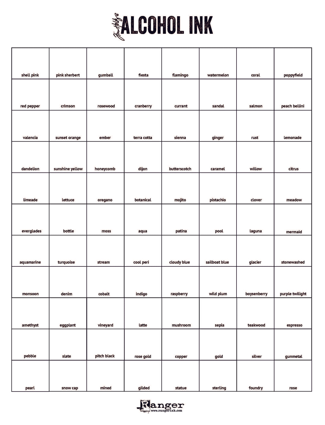 alcohol ink coloring pages