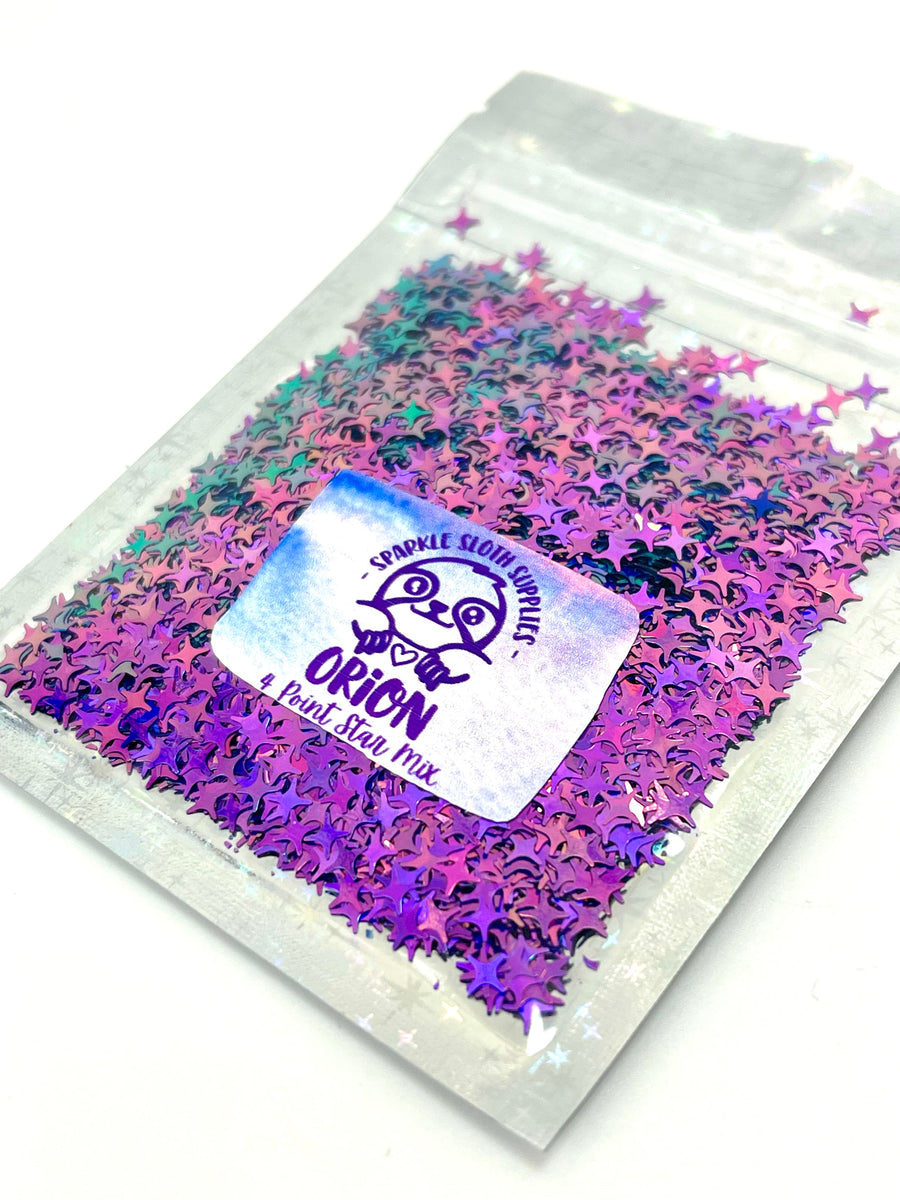 Orion 4 Point Stars – Sparkle Sloth