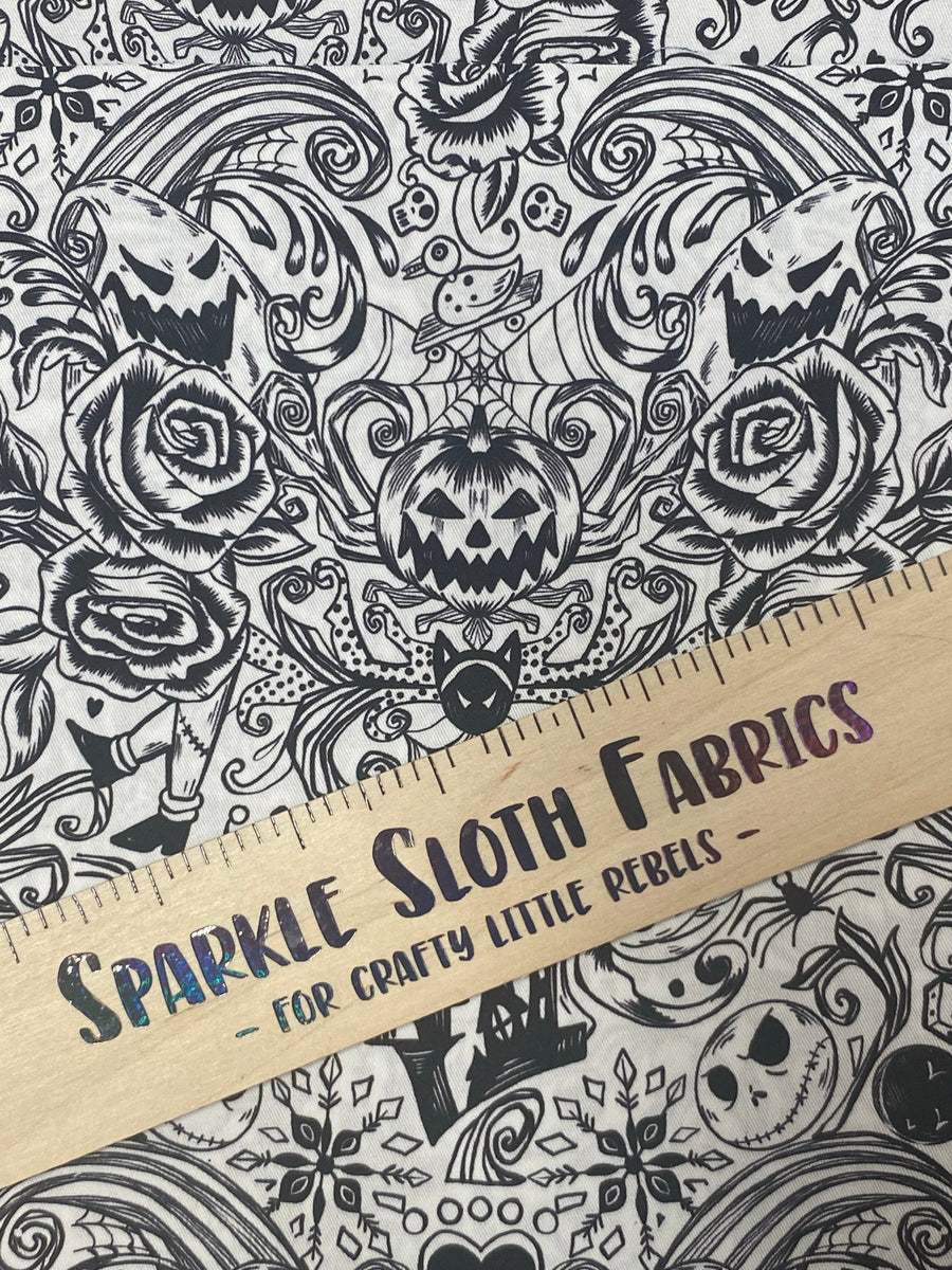 Nightmare - Line Art – Sparkle Sloth