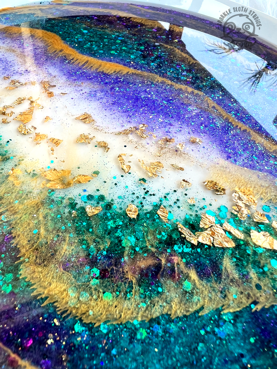 Mermaid Geode Tray – Sparkle Sloth